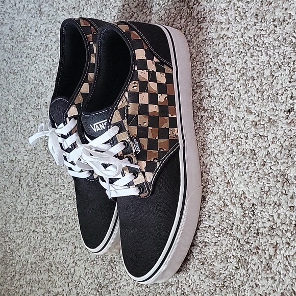 Vans | Shoes | Vans Camo Check | Poshmark